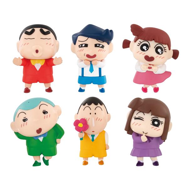 クレヨンしんちゃん すきすき！マスコットメーカー：バンダイ新古品・未使用品ラインナップ1.しんちゃん2.かざまくん3.ネネちゃん4.マサオくん5.ボーちゃん6.あいちゃんガチャガチャの特性上、冊子折れ及びシワや塗装ムラや傷がある場合が御座います。
