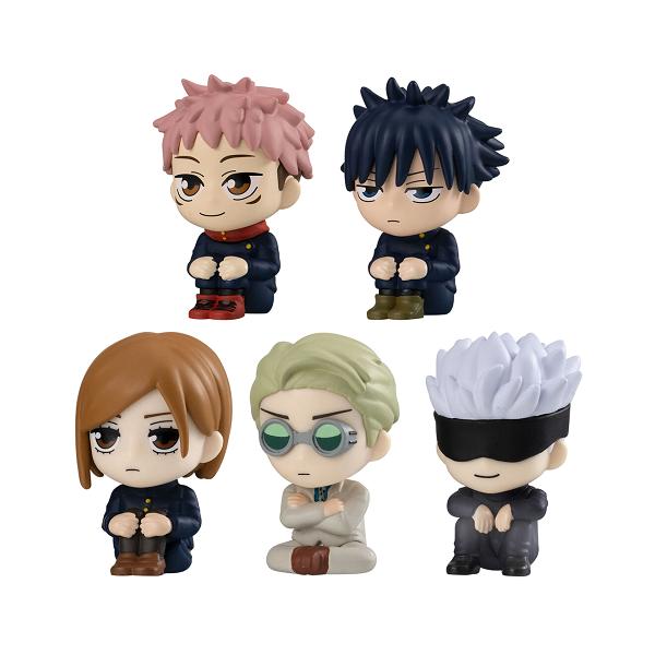 アニメ『呪術廻戦』5周年 まちぼうけメーカー：バンダイ新古品・未使用品ラインナップ1.虎杖 悠仁2.伏黒 恵3.釘崎 野薔薇4.七海 建人5.五条 悟ガチャガチャの特性上、冊子折れ及びシワや塗装ムラや傷がある場合が御座います。