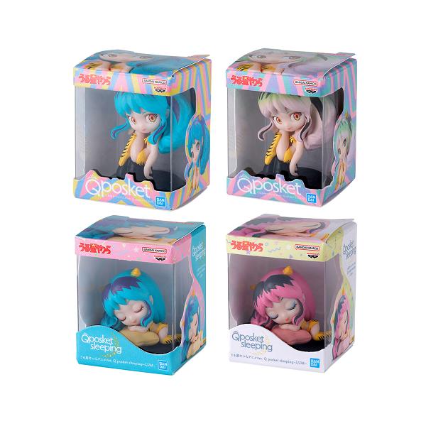 うる星やつら Q posket ミニチュアコレクションメーカー：バンダイ新古品・未使用品ラインナップ1.ラムA2.ラムB3.ラム スリーピングA4.ラム スリーピング)Bガチャガチャの特性上、冊子折れ及びシワや塗装ムラや傷がある場合が御座います。