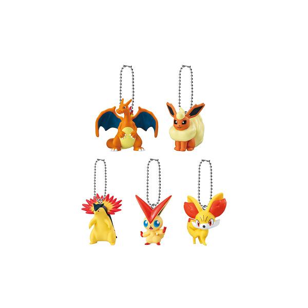 ポケットモンスター スイングコレクション Type Fireメーカー：バンダイ新古品・未使用品ラインナップ1.リザードン2.ブースター3.バクフーン4.ビクティニ5.フォッコガチャガチャの特性上、冊子折れ及びシワや塗装ムラや傷がある場合が御...