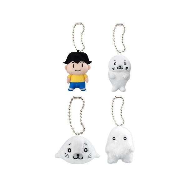 小3アシベ QQゴマちゃん ぬいぐるみマスコットチャームメーカー：バンダイ新古品・未使用品ラインナップ1.ゴマちゃん Ａ2.ゴマちゃん Ｂ3.アシベ4.イエティガチャガチャの特性上、冊子折れ及びシワや塗装ムラや傷がある場合が御座います。