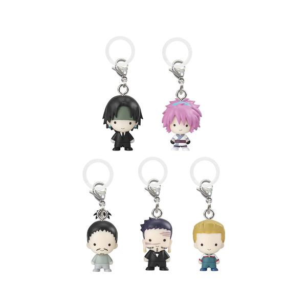 HUNTER×HUNTER めじるしアクセサリー 幻影旅団編Vol.2 メーカー：バンダイ新古品・未使用品ラインナップ1.クロロ2.マチ3.ノブナガ4.フランクリン5.フィンクスガチャガチャの特性上、冊子折れ及びシワや塗装ムラや傷がある場合...