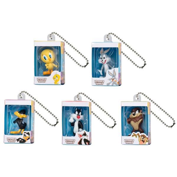 LOONEY TUNES ミニチュアパッケージチャームメーカー：バンダイ新古品・未使用品ラインナップ1.トゥイーティー2.バッグス・バニー3.ダフィー・ダック4.シルベスター5.タズマニアン・デビルガチャガチャの特性上、冊子折れ及びシワや塗...