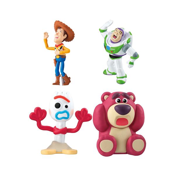 TOY STORY Funny Time！メーカー：バンダイ新古品・未使用品ラインナップ1.ウッディ2.バズ・ライトイヤー3.ロッツォ4.フォーキーガチャガチャの特性上、冊子折れ及びシワや塗装ムラや傷がある場合が御座います。