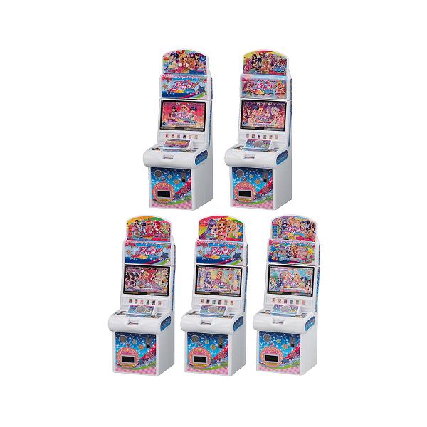 データカードダス アイカツ！ ミニチュアコレクションメーカー：バンダイ新古品・未使用品ラインナップ音声IC有1.第1弾2.第6弾音声IC無3.2014年シリーズ1弾4.あかりジェネレーションデザイン5.2015年シリーズ6弾全種ボタン押しギ...