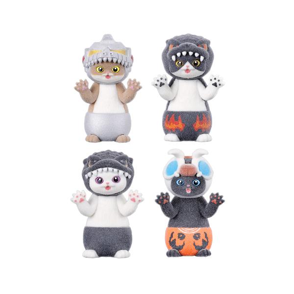 ゴジにゃ。メーカー:バンダイ新古品・未使用品ラインナップ1.メカゴジにゃ。2.バーニングゴジにゃ。3.ミレニアムゴジにゃ。4.モスにゃ。ガチャガチャの特性上、冊子折れ及びシワや塗装ムラや傷がある場合が御座います。