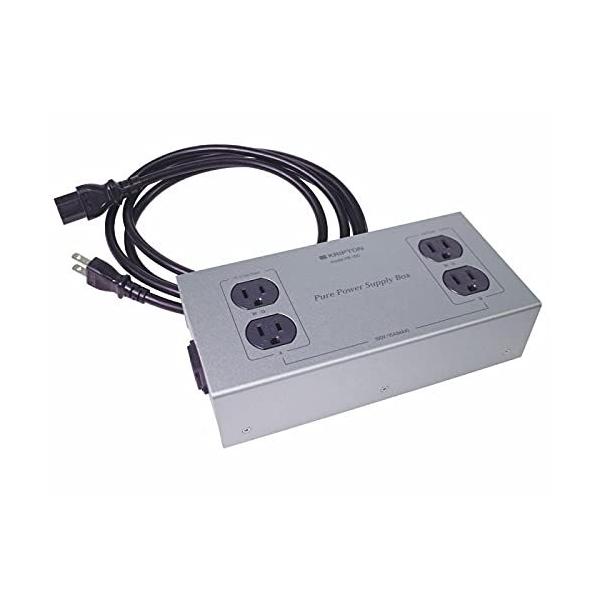 「商品情報」●上級機採用のノウハウを投入した高性能・高音質タイプの電源ボックス●ひとつひとつのパーツを高音質に拘り試聴して、「新コンセント」、「ACインレット」、内部配線材を厳選 ●高音質で定評のある、しっかりとした「高厚鉄シャーシ」 ●効...