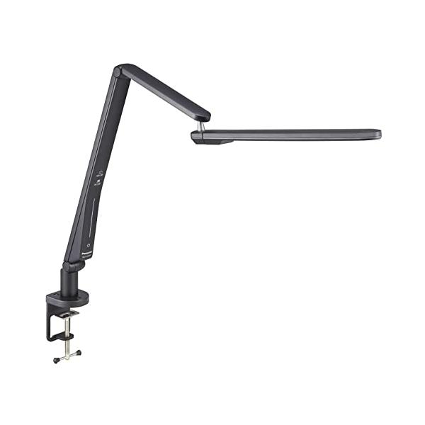 「商品情報」パソコン画面が見やすい「パソコンくっきり光」搭載紙面の文字が読みやすい「文字くっきり光」搭載器具光束550ルーメン／JIS:A形相当の明るさで新聞見開きサイズを明るく照らす机の上を広く使えるクランプタイプ6ヶ所可動「主な仕様」パ...