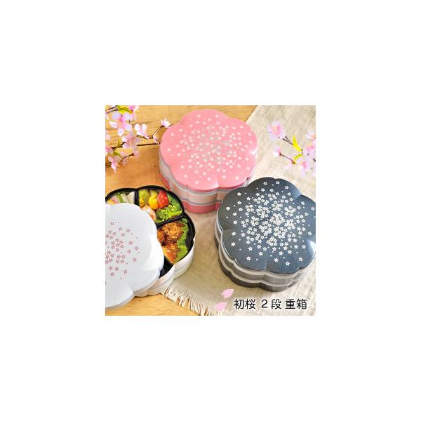 表面にはキラキラパールの塗り加工、蒔絵とプリントの2重加工によって散りばめられた満開の桜。置くだけで上品な3〜4人用のお弁当箱です。中にはなんとかわいい桜の花びらのような中子が5つ入っています。また、それぞれシールフタがついているので開けや...