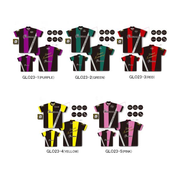 受注生産品/900GLOBAL/900グローバルウェア/GLO23-1〜GLO23-5(ネーム無し)※ネーム有りは、別ページに掲載がございます。品番・カラー：GLO23-1(PURPLE)、GLO23-2(GREEN)、GLO23-3(RE...