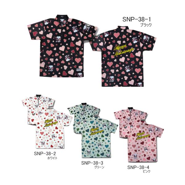 受注生産品/ABS/スヌーピーウェア/SNP-38-1〜SNP-38-4(ネーム有り)品番：SNP-38-1(ブラック)、SNP-38-2(ホワイト)、SNP-38-3(グリーン)、SNP-38-4(ピンク)サイズ：SS〜3L(日本サイズ)...