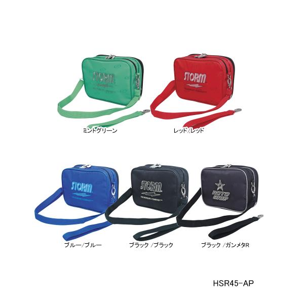 STORM/ROTO GRIP/ボウリング アクセサリーポーチ/HSR45-APオリジナルのモノグラム生地を使用した「モノグラムコレクション」。モノグラム生地にブランドロゴ刺繍を施したアクセサリーポーチです。細かい仕切りポケットで収納力も抜...
