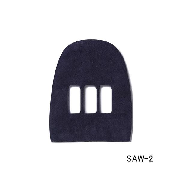 HI-SPORTS/ボウリング スライドソールパーツ/SAW-2(セーム皮2)フリーサイズのスライドソールです。シューズに合わせて切り取ってご使用ください。リパップシリーズ共通、パイソン対応スライドレベル：4こちらの商品はポスト投函（300...