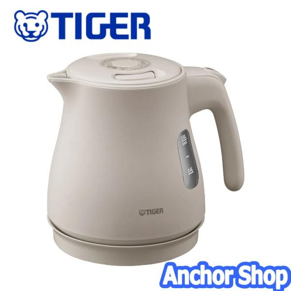 【品名】蒸気レス電気ケトル 0.8L【品番】PCV-A080-CU（アーバンベージュ）【商品仕様】●外形寸法（約）　幅161mm×奥行213mm×高さ185mm（電源プレートを含む）●質量　約0.93kg（電源プレートを含む）●電源　AC1...