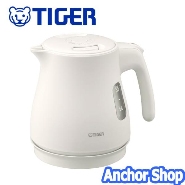 【品名】蒸気レス電気ケトル 0.8L【品番】PCV-A080-WM（マットホワイト）【商品仕様】●外形寸法（約）　幅161mm×奥行213mm×高さ185mm（電源プレートを含む）●質量　約0.93kg（電源プレートを含む）●電源　AC10...