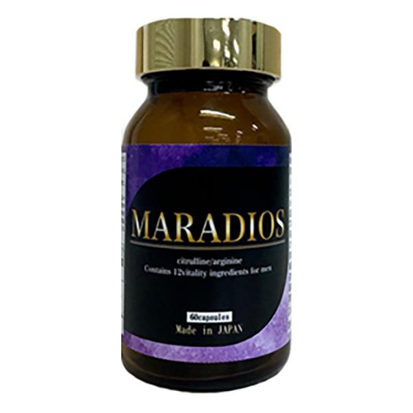 【商品名】MARADIOS（マラディオス）【成分】鹿角末(国内製造)、植物発酵末(デキストリン、黒糖、オレンジ、パイナップル、バナナ、リンゴ、 パパイア、その他)(オレンジ・カシューナッツ・キウイフルーツ・ごま・大豆・バナナ・りんごを含む)...