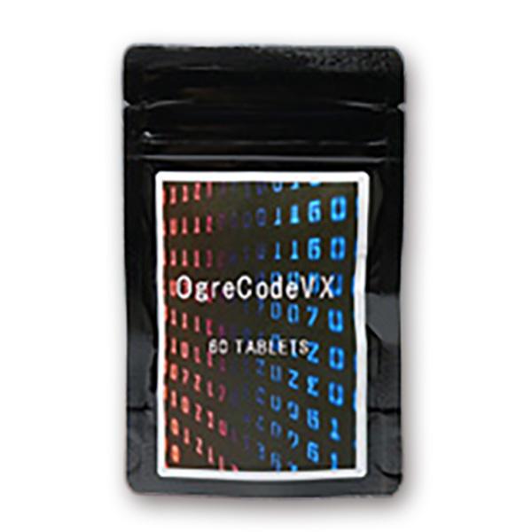 【商品名】OgreCodeVX（オーガコードVX）【原材料名】すっぽん粉末、マムシ粉末、亜鉛含有酵母、Ｌ−チロシンン、ステアリン酸カルシウム、微粒酸化ケイ素、Ｌ−シトルリン／セルロース、Ｌ−アルギニン、Ｌ−トリフトファン【内容量】15ｇ（2...
