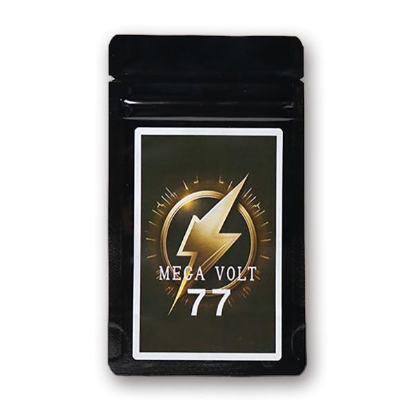 【商品名】MEGAVolt77（メガヴォルト77）【原材料名】トンカットアリ末(国内製造)、L-シトルリン、マカパウダー、亜鉛含有酵母 / セルロース、ステアリン酸カルシウム、微粒酸化ケイ素、L-アルギニン【内容量】15g(250mg×60...
