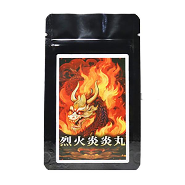 【商品名】烈火炎炎丸（れっかえんえんがん）【原材料名】 すっぽん末（国内製造）、マムシ末、アリ末、亜鉛含有酵母、L-シトルリン、アカガウクルア末、フェヌグリーク種子エキス末 / セルロース、ステアリン酸カルシウム、微粒酸化ケイ素、L-アルギ...