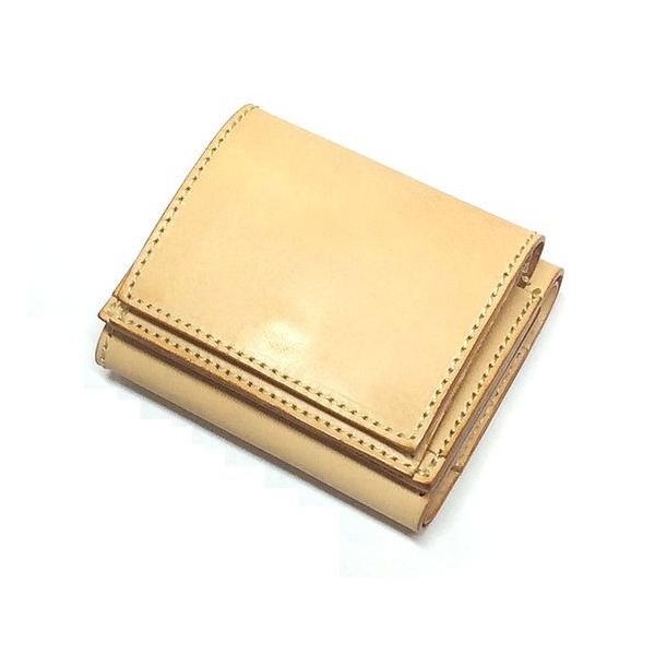 ■サイズ：　約100mm×85mm×30mm■素材：牛革●使いやすさを追求したコンパクトミニ財布です。●素材は使うほどに味がでるヌメ革。●カジュアルにもビジネスにも合うシンプルデザイン!※【...andMeat.】アンドミート製品は全てハン...