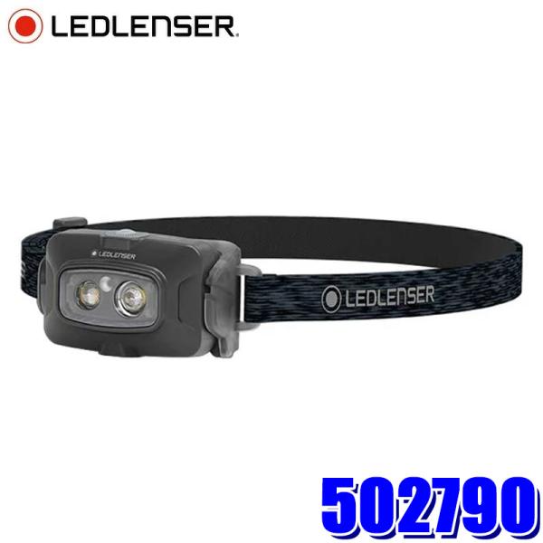 最大500ルーメンの力強い光を放つコンパクトなヘッドライト。完全防水で屋外での作業やハイキングに最適です。