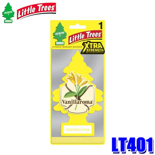 いつの時代も色あせないLittleTreesの定番。クリーミーなバニラとココナッツミルク、シュガーケーンの優しくも甘い香り。