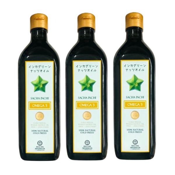 INCA Lサイズ インカインチオイル オイル エクストラ ヴァージンオイル グリーンナッツ ナッツ サチャインチ サチャインチオイル インカインチ油 トコフェロール オメガ3 オメガ3酸 食用油 健康 ヘルシー 美容 料理 調理 油 ビタ...