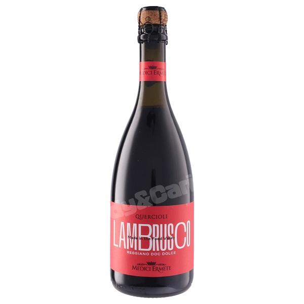 ■商品名：クエルチオーリ レッジアーノ ランブルスコ　ドルチェ ■生産者名 ：Medici Ermete &amp; Figli s.r.l.　メディチ・エルメーテ■原産国：イタリア■地方：エミリア・ロマーニャ > レッジアーノ■品質...