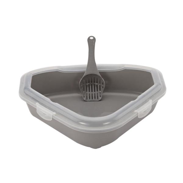 【発売日：2026年08月25日】【オープンデザイン】愛猫の習性に合わせたオープン型のトイレトレーは、愛猫が自由に出入りできるスペースを確保し、新鮮な空気の循環を促します。開放的で見やすいので、いつでも掃除や砂の交換ができ、快適なトイレ環境...