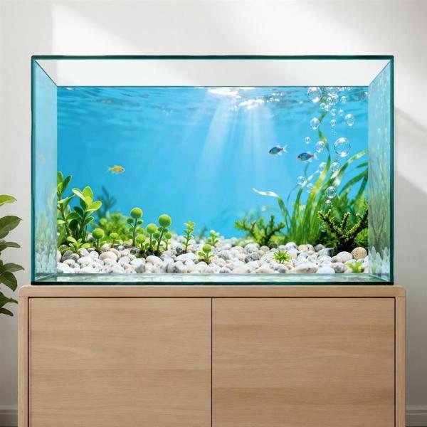 【発売日：2026年07月16日】【静電気吸着で簡単取付接着剤を一切使用しない静電気接着シートタイプのため、水槽のガラス面に水を吹きかけるだけでピタッと簡単に貼り付けられます。気泡が入りにくく、何度でも貼り直しができるので、初心者の方でも失...