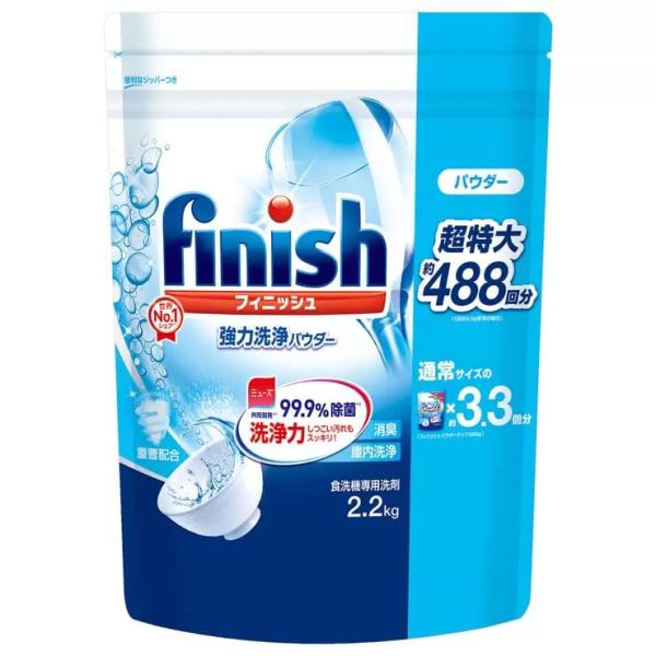 フィニッシュは70カ国で使われ、世界の食洗器専用洗剤シェアNo1※2018年ニールセン調べパナソニックなど食洗機メーカーとの技術交流を重ね、最適な洗剤の開発に積極的に取り組んでいますご飯などのでん粉汚れ、卵などのたんぱく質汚れ、油汚れ、茶渋...