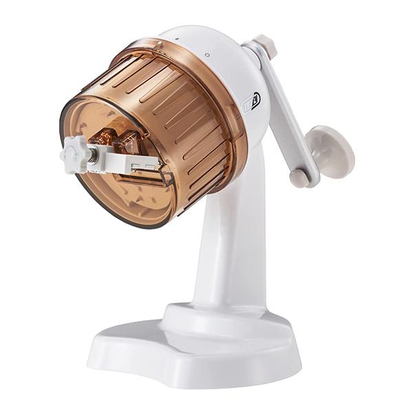 Toffy トフィー コンパクトふわふわかき氷器は、ハンドルを回すだけの簡単操作。子供から大人まで、家族みんなで手軽に楽しめる手動のかき氷器です。氷の細かさは刃の調節レバーで無段階に調節でき、ふわふわかき氷から、さらさら、シャリシャリまで、...