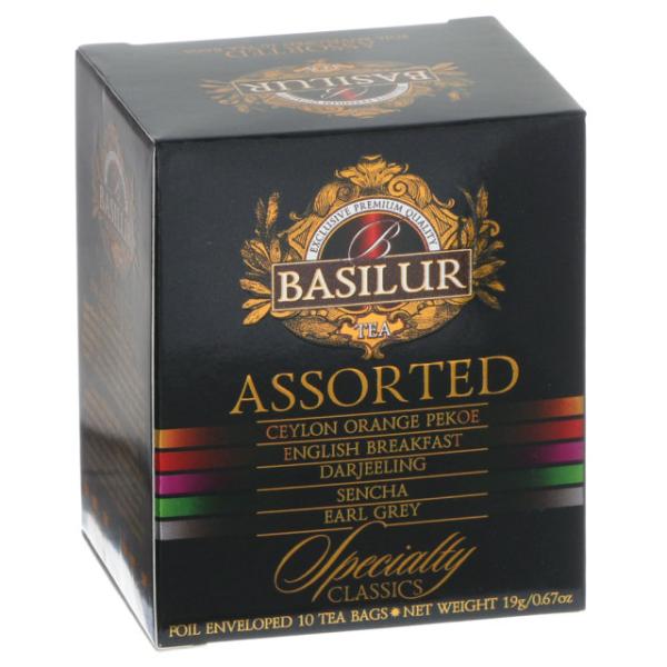 伝統ある紅茶を揃える「スペシャルティクラシック」シリーズより5種類×2袋合計10ティーパック入りアソートのご案内。アソート内容アールグレイ、セイロンプレミアム、イングリッシュ ブレックファスト、ダージリン、センチャ美味しい淹れ方【ホット】お...
