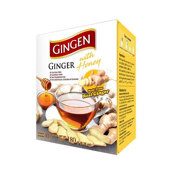 GINGEN ハニージンジャーパウダードリンクは、健康と美容に嬉しい成分がギュッと詰まったパウダードリンクです。自然のめぐみであるジンジャーとハチミツをブレンドし、美味しさと栄養を追求しました。お湯やお水にもさっと溶け、手軽に楽しんでいただ...