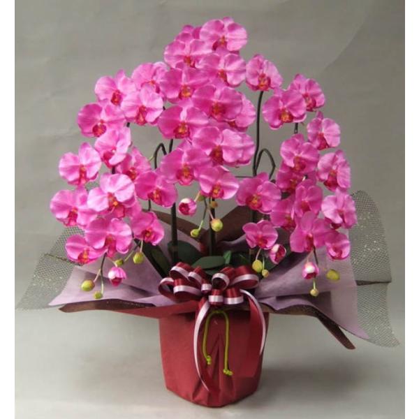 光触媒のコーティングで、除菌・消臭作用もある造花の胡蝶蘭。水やり不要で枯れない造花は、手間がかからない為、開店祝い・開業祝い・開院祝い・移転祝い・新築祝いなど、また、誕生日プレゼントや就任祝いにも人気です。また、温度に関係なく配送ができるの...