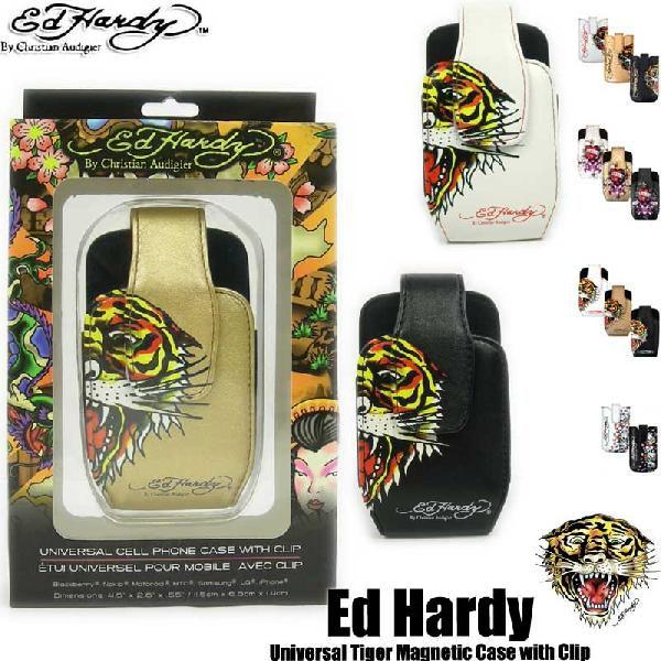 ◆　エドハーディー、iPhone、携帯、デジカメ、多目的ケース。（サイズによります）◆　衝撃に弱いiPhone、携帯電話やデジカメにとって、ケースは必需品。周りと差をつけるデザインも重要です！！◆　大人気のタイガータトゥーデザインが魅力のモ...