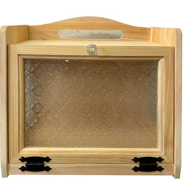 サイズ幅約35センチ×奥行約25センチ×高さ約32センチ天然素材を使用してのハンドメイドのためサイズには若干の誤差がございます。材質徳島県の神山町産ひのき（無垢材）色クリア蜜蝋オイルご覧になるブラウザの環境などにより実際と色が違ってみえる場...