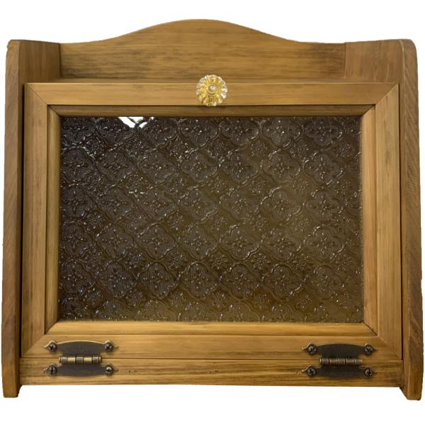 サイズ外寸：幅約35センチ×奥行約25センチ×高さ約32センチ内寸：高さ約22センチ天然素材を使用してのハンドメイドのためサイズには若干の誤差がございます。材質徳島県の神山町産ひのき（無垢材）色アンティークブラウンご覧になるブラウザの環境な...