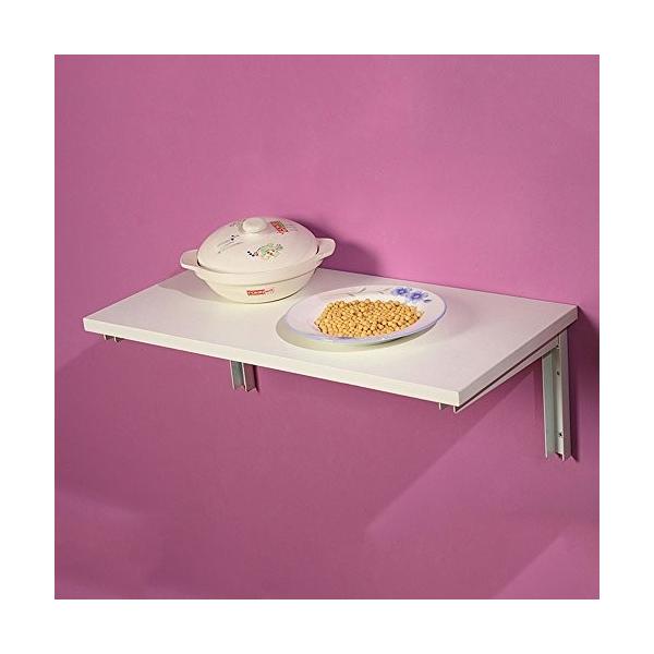 LJHA zhuozi zhuozi : 折りたたみテーブルウォールシェルフ壁の机で2色使用可能サイズオプション (色 angelsnowの ...