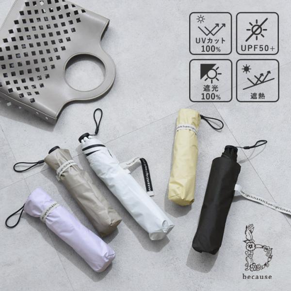 UVカット率、遮光率100％を誇る機能派の日傘。ミニバッグにすっぽり入るコンパクトさで、スマホよりも軽い120g。カバンに入れっぱなしでもノンストレスな折り畳み傘です。