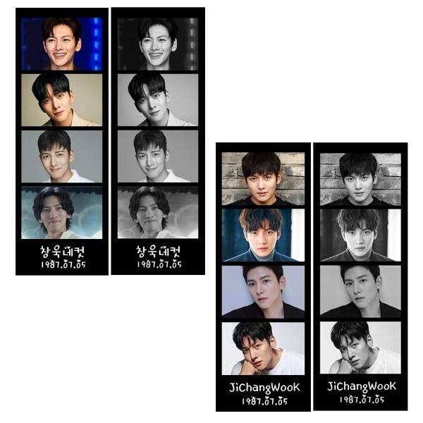 ■シール4枚セット・韓流グッズ■サイズ：約15×5cm（ハガキサイズの半分）韓国製