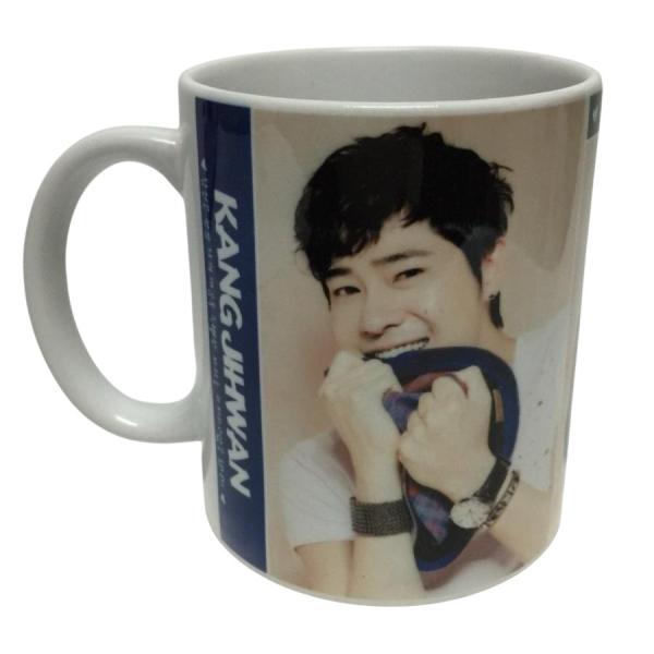 陶器製のマグカップです。サイズ：直径80ｍｍ、高さ95ｍｍ