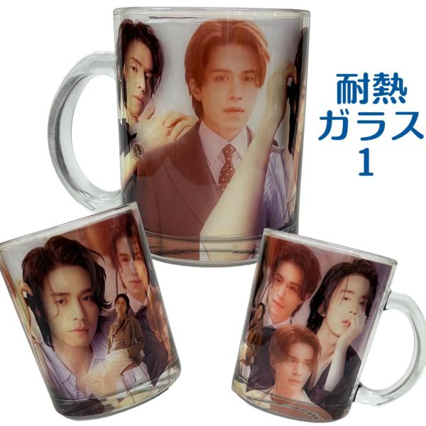 マグカップ 韓流グッズサイズ：直径約80×高さ約95ｍｍ　耐熱ガラス製区分：雑貨（韓国製）電子レンジOK白い紙を入れて撮影しています。店舗連絡先：アンジーソウル0276-55-6707