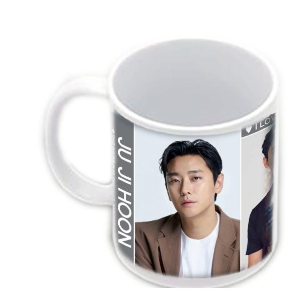 ■マグカップ・韓流グッズ・陶器製のマグカップです。■サイズ：直径80ｍｍ、高さ95ｍｍ韓国製