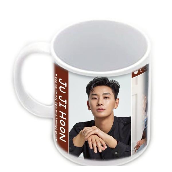 ■マグカップ・韓流グッズ・陶器製のマグカップです。■サイズ：直径80ｍｍ、高さ95ｍｍ韓国製