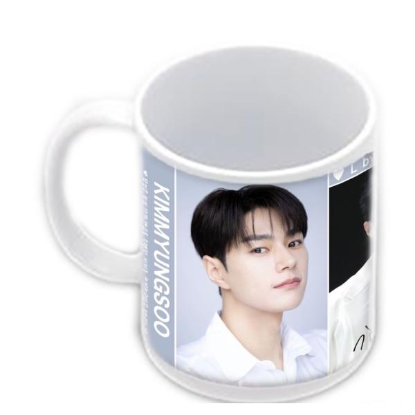 陶器製のマグカップです。サイズ：直径80ｍｍ、高さ95ｍｍ