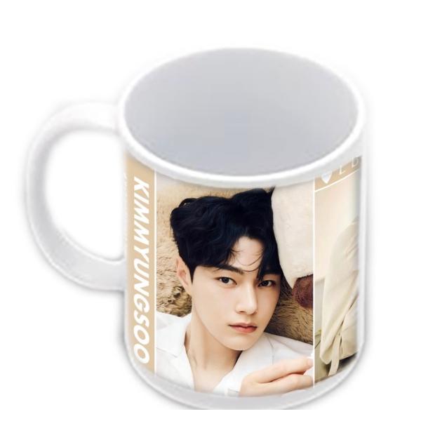 陶器製のマグカップです。サイズ：直径80ｍｍ、高さ95ｍｍ