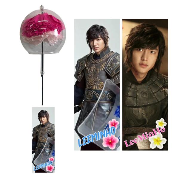 ガラス製の風鈴です。短冊部分は両面ラミネート写真です。■サイズ：約８×7ｃｍ■素材：ガラス■韓国製