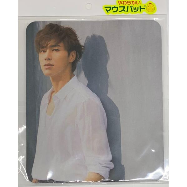 ■マウスパッド・韓流グッズ・ソフトタイプのマウスパッドです。（表面布製）■サイズ：約20.5×23.5ｃｍ■韓国製・雑貨■店舗連絡先：アンジーソウル0276-55-6707