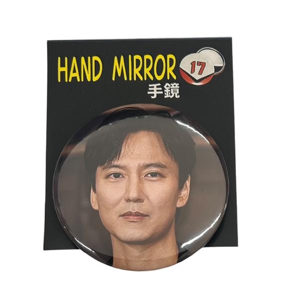 ■ハンドミラー・韓流グッズ■サイズ：直径約5.8cm■材質：アルミ缶・鏡■区分：雑貨・韓国製■店舗連絡先：アンジーソウル/0276-55-6707